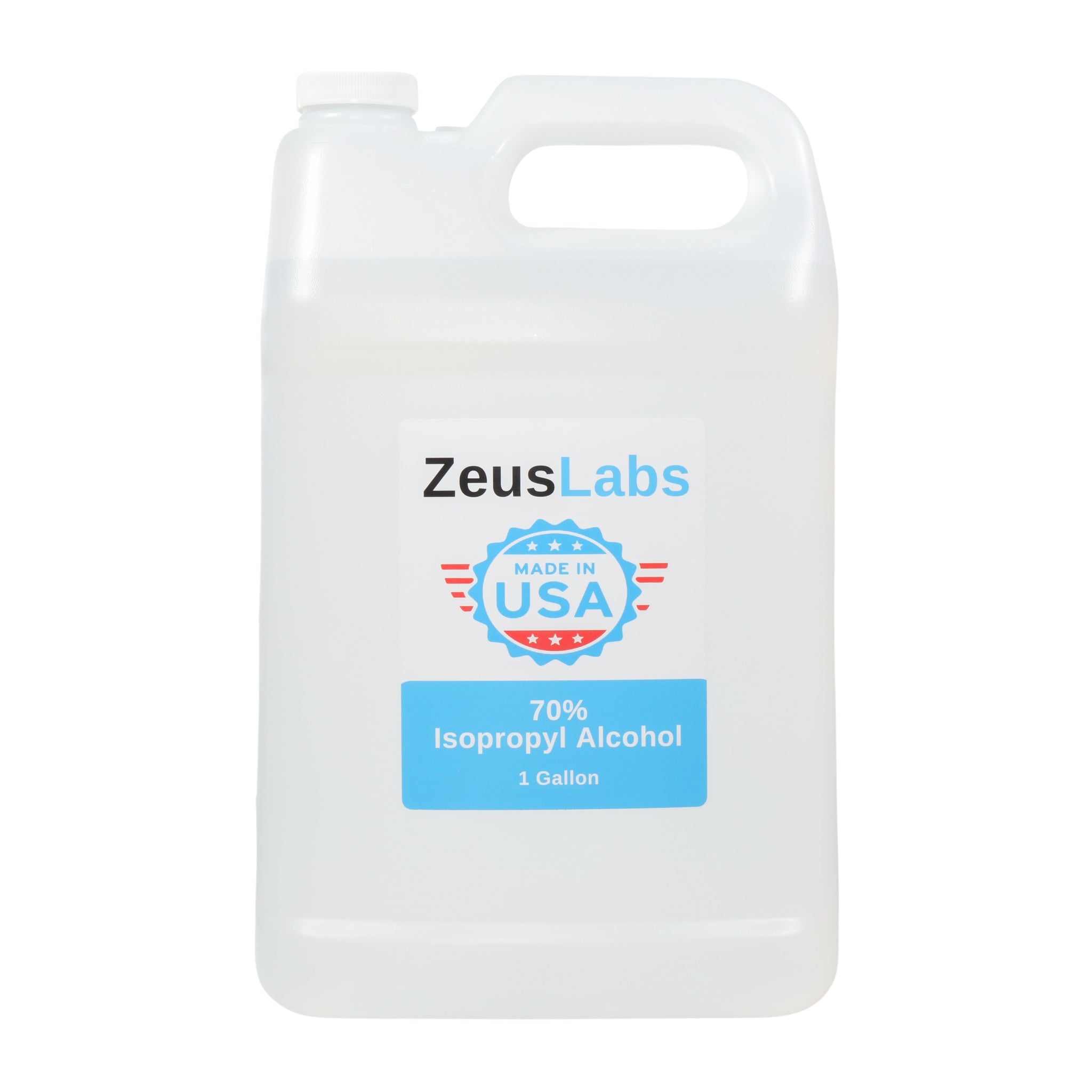 Isopropyl Alcohol | USP Grade | 1 Gallon – Zeus Labs USA