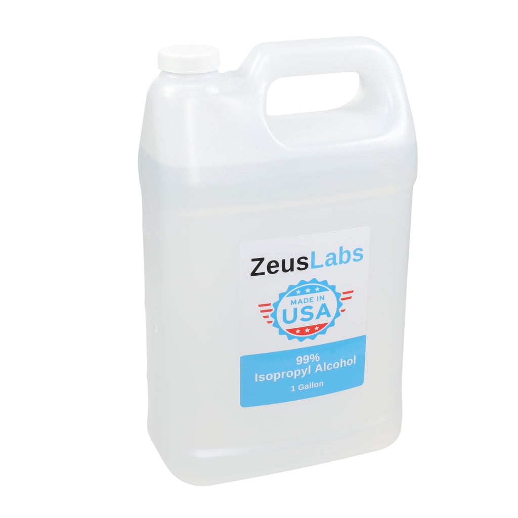 Isopropyl Alcohol | USP Grade | 1 Gallon – Zeus Labs USA